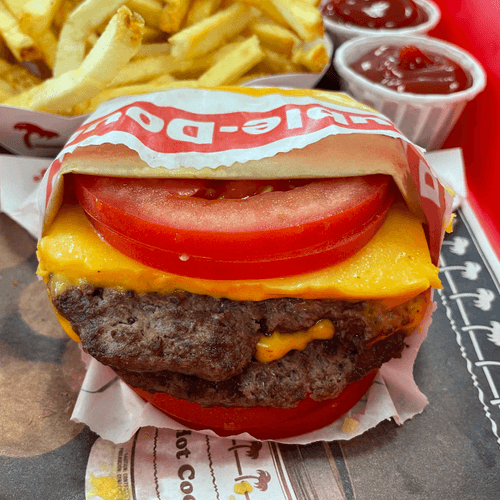 Onion-Wrapped Flying Dutchman Burger - In-N-Out Secret Menu