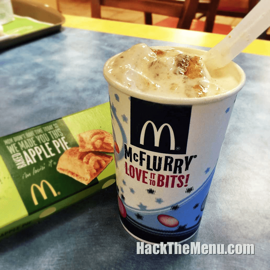 Apple Pie McFlurry - McDonald's Secret Menu | #HackTheMenu