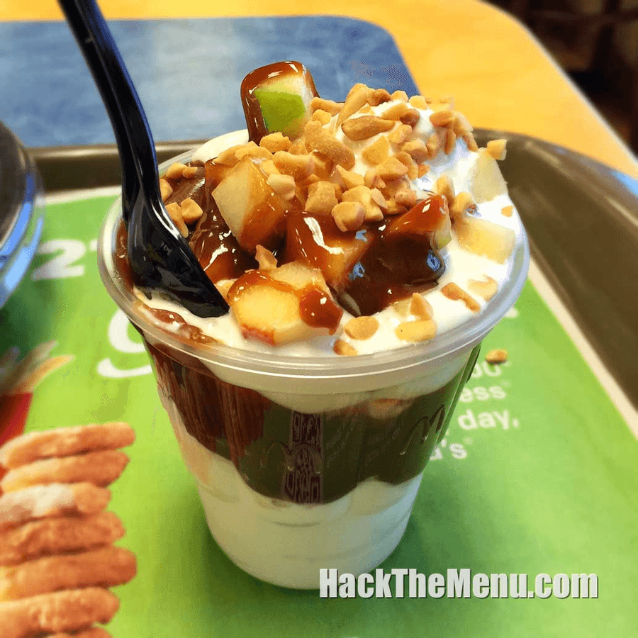 Caramel Apple Sundae - McDonald's Secret Menu | #HackTheMenu
